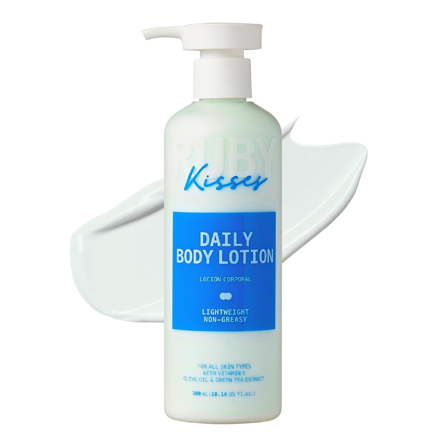 Ruby Kisses Daily Body & Hand Lotion, Lightweight & Non-Greasy ...