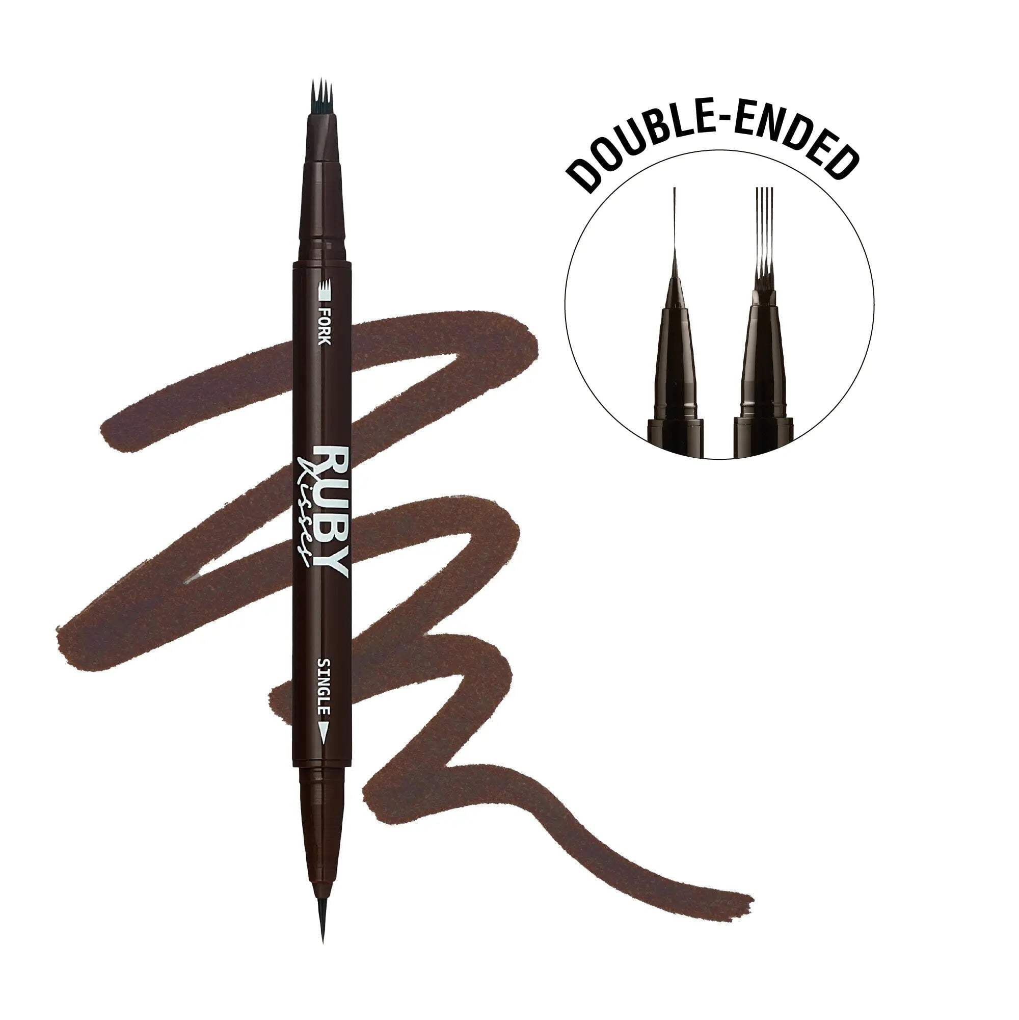 Ruby Kisses Go Brow Microblading Eyebrow Pen, Waterproof Eyebrow Pencil ...