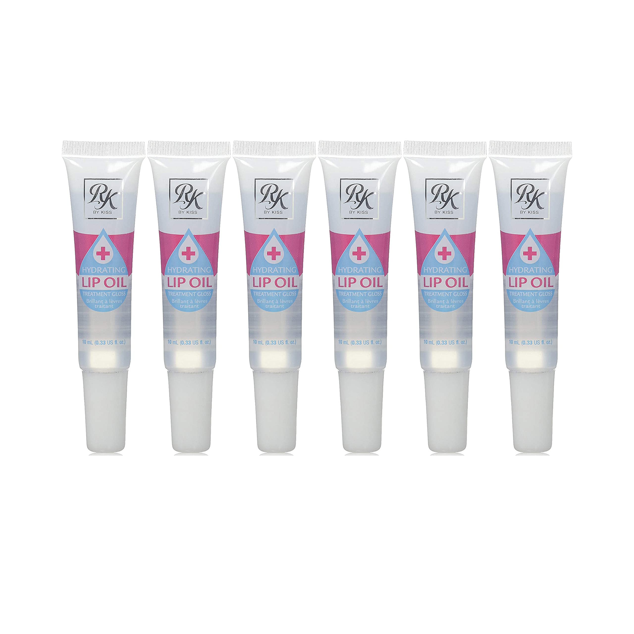 Ruby Kisses Hydrating Lip Oil HYZ01 Clear RLO01 (6 PACK) - Walmart.com