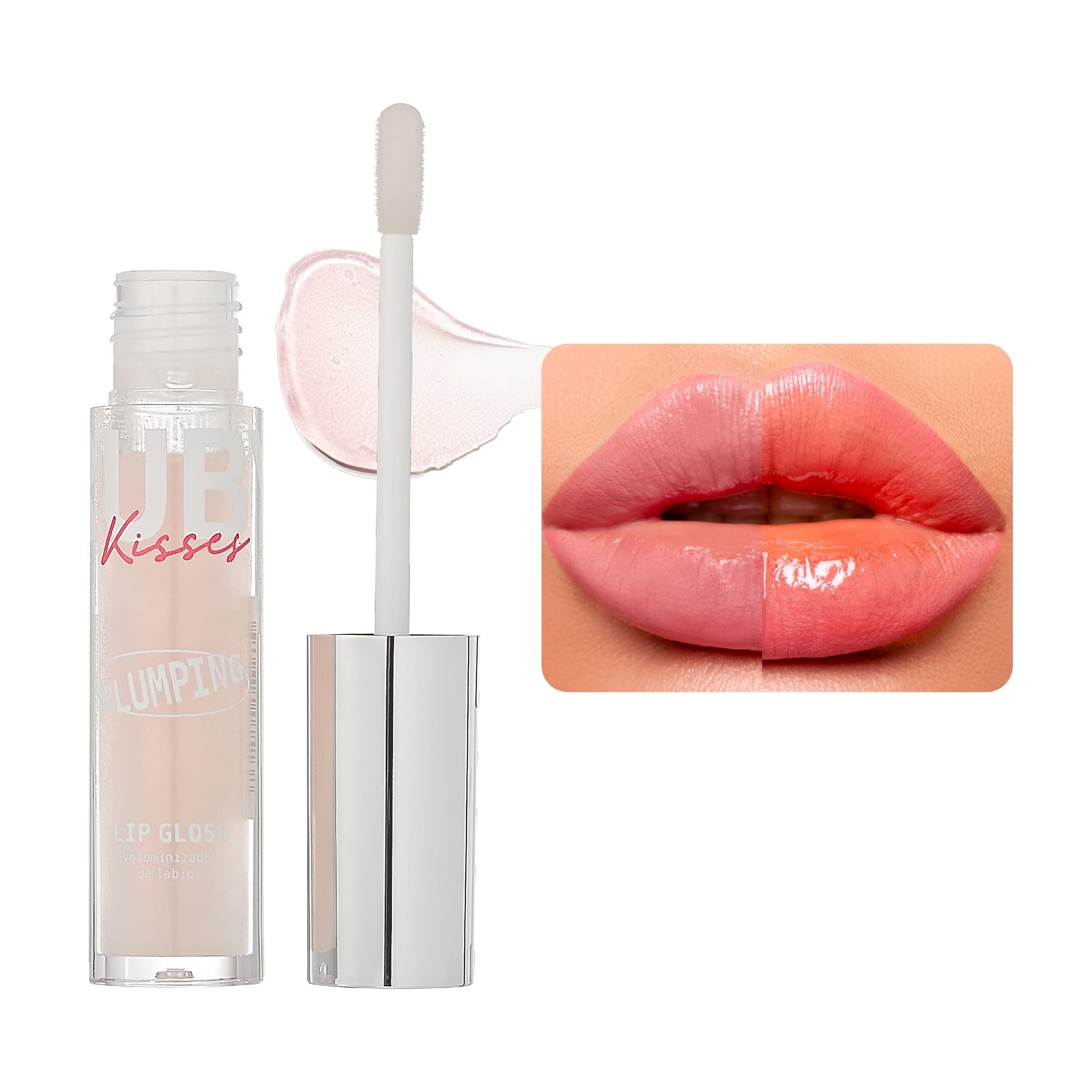 Ruby Kisses Plumping Lip Gloss – Hydrating, Voluminous, High-Shine, Cruelty-Free Lip Plumper ...