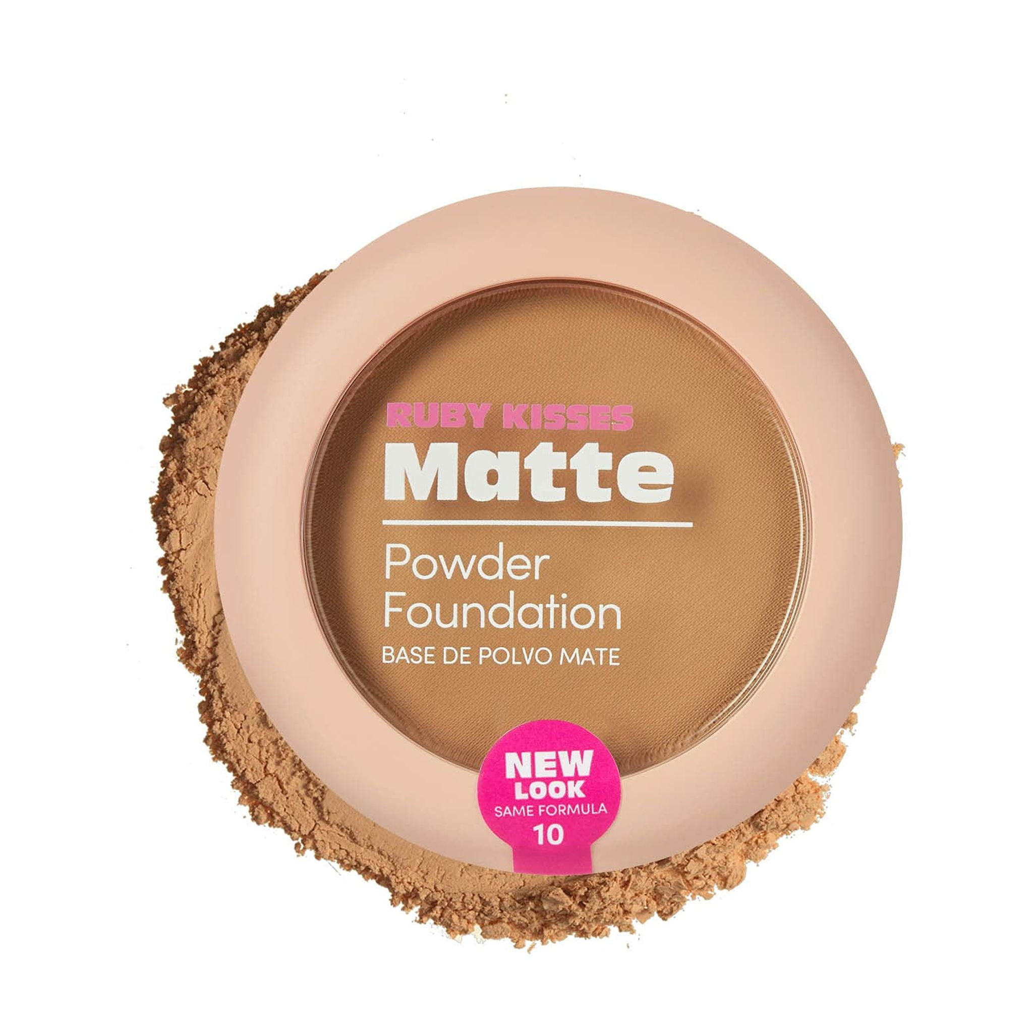 Ruby Kisses Powder Foundation Full Coverage Matte Foundation Long ...