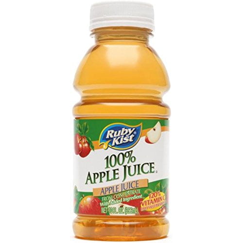 Ruby Kist Apple Juice, 10 oz - Case of 24 - Walmart.com