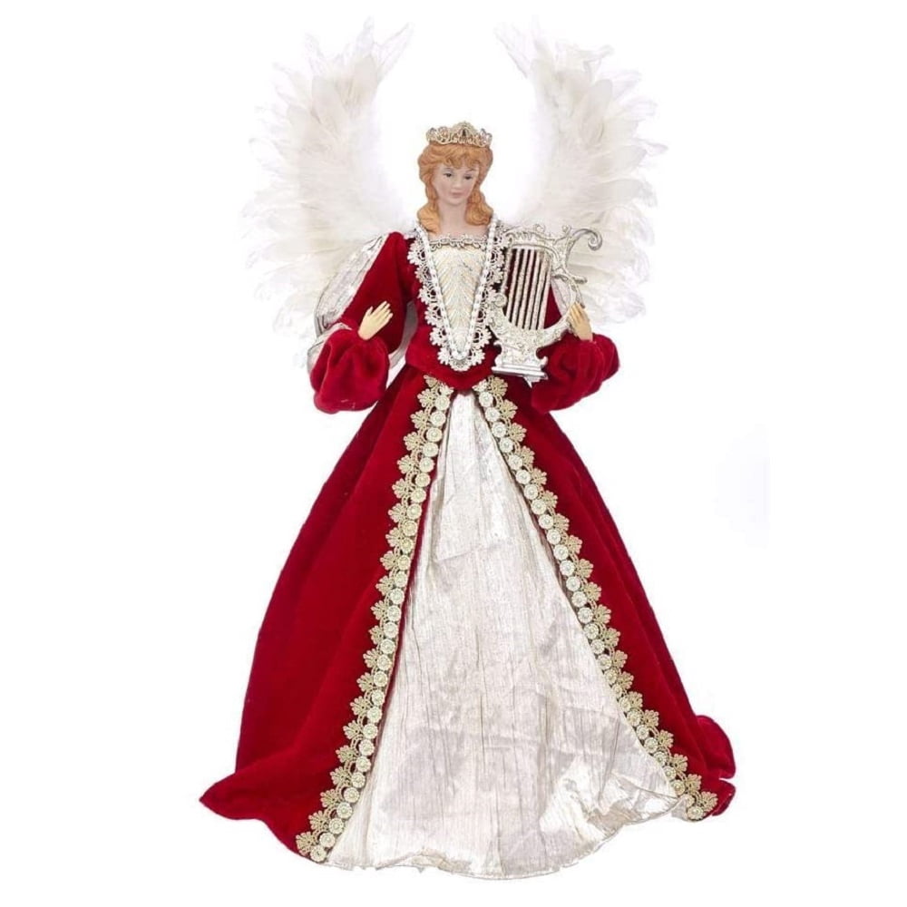 Ruby Platinum Fabric Angel Tablepiece - Walmart.com