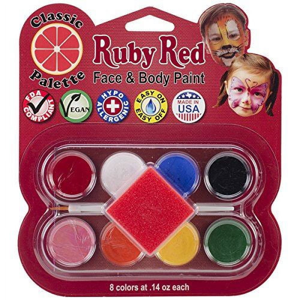 Ruby Red Face Paint Kit, Classic - Walmart.com
