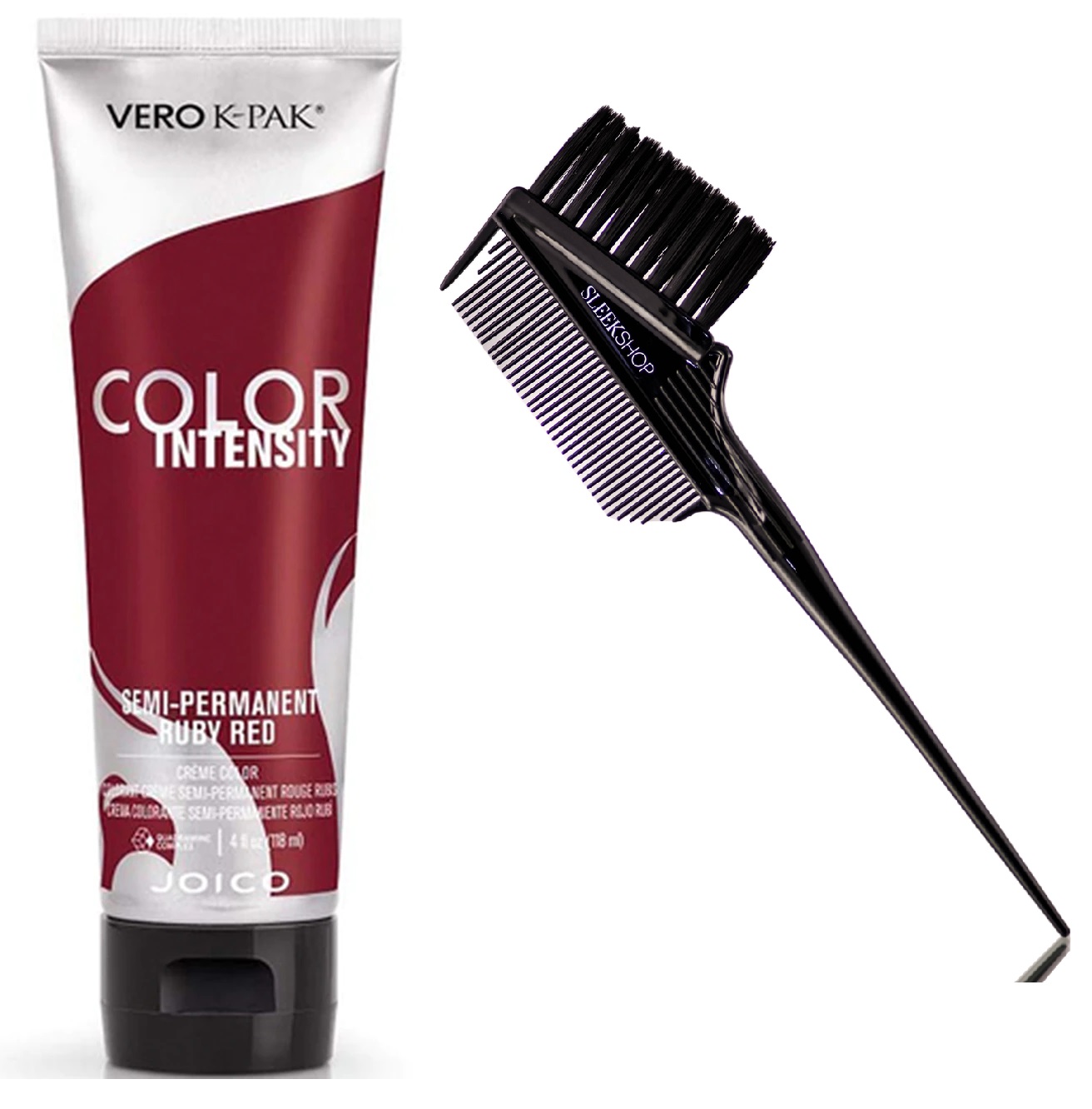 Joico Ruby Red COLOR INTENSITY Semi-Permanent Hair Dye, No Developer ...