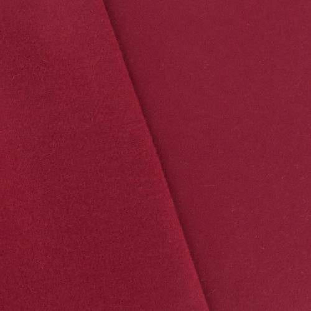 Ruby Red Melton Wool Fleece Coating, Fabric By the Yard - Walmart.com