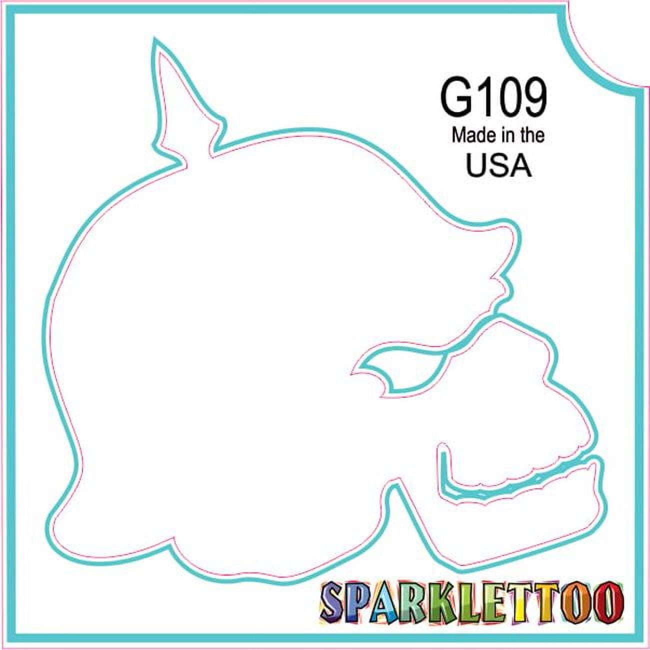 Ruby Red Paint G109 1.5 x 2.3 x 2.3 in. 3-Ply Skull Helmet Design ...