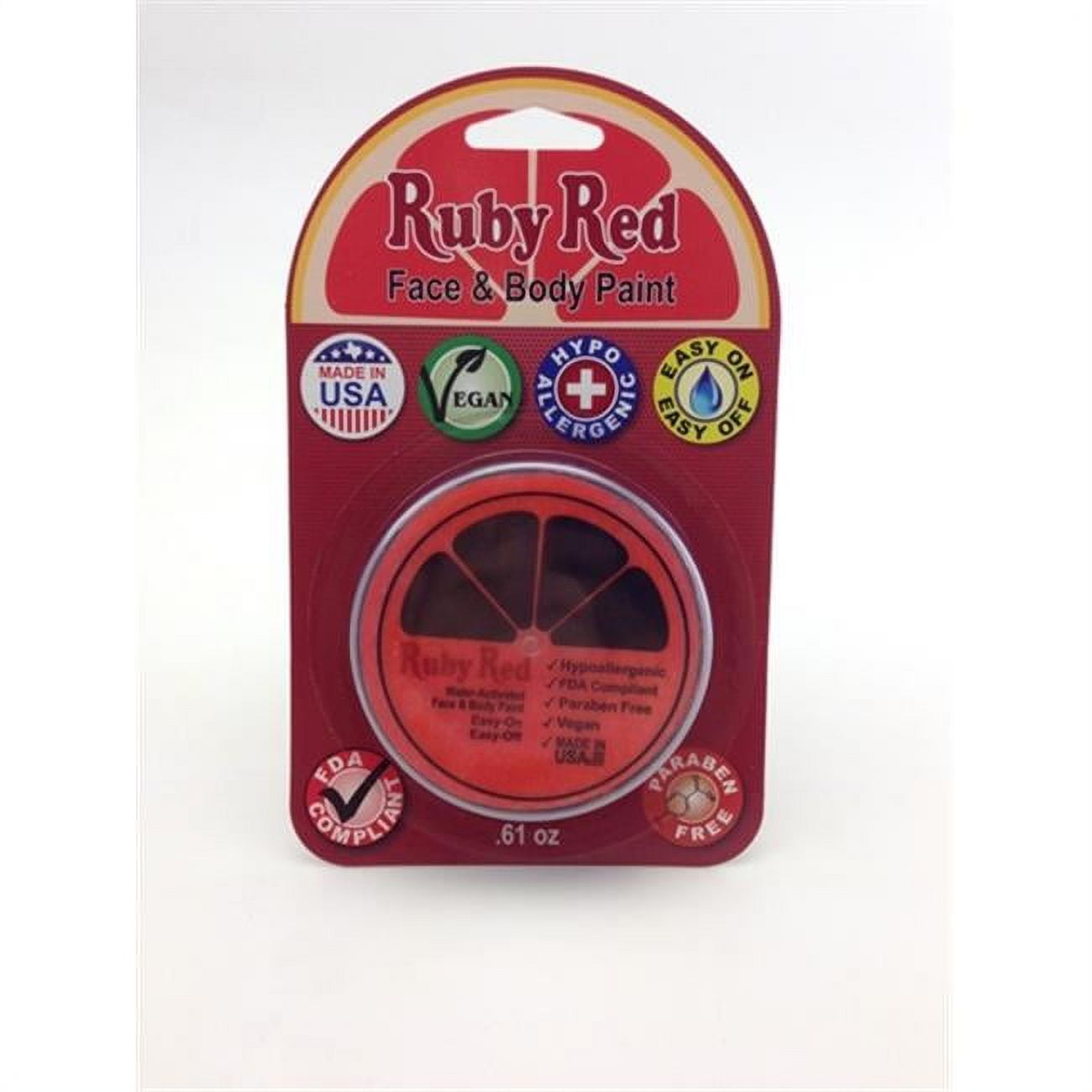 Ruby Red Paints 18M990 Individual Colors, 18 ml - UV Orange - 990 ...