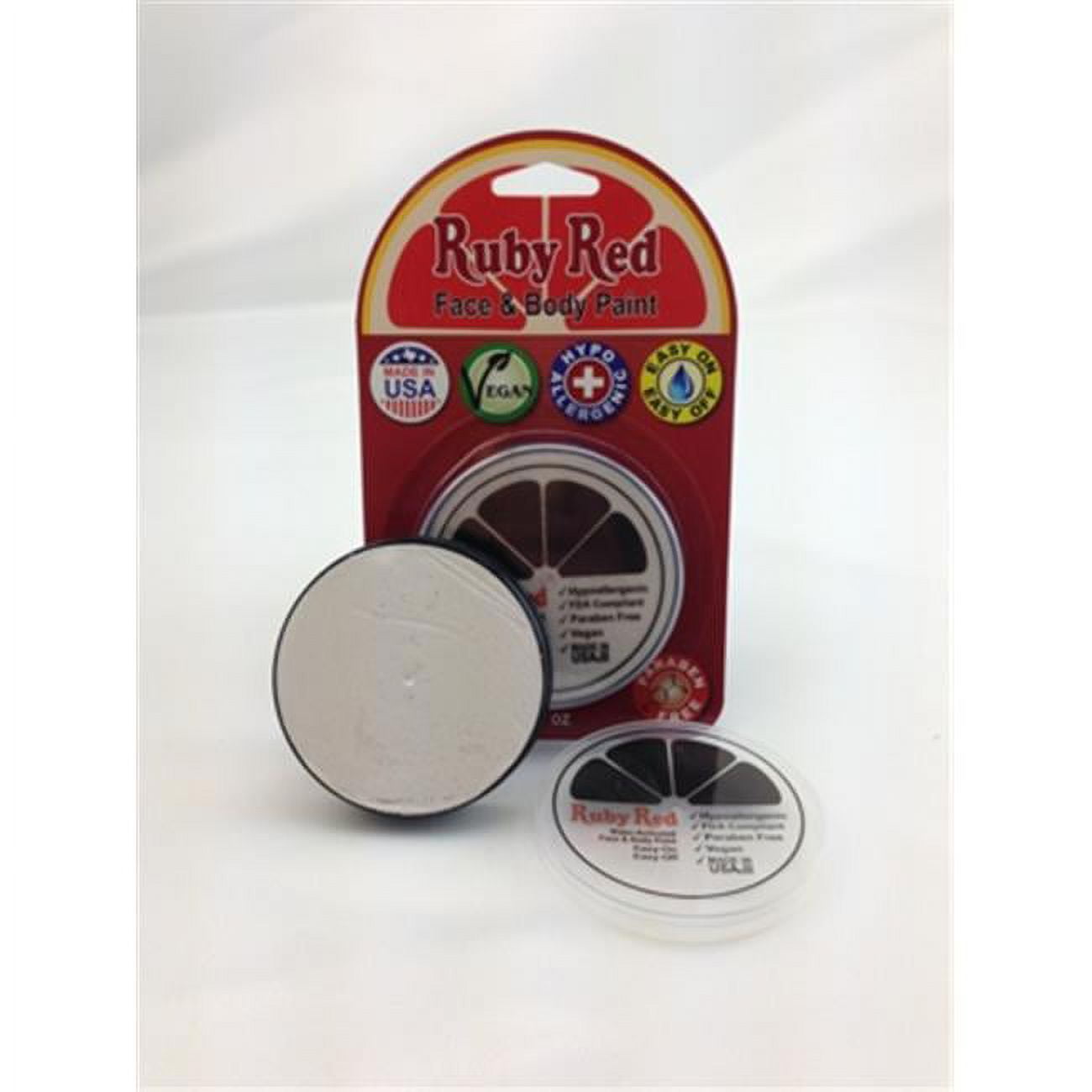 Ruby Red Paints 18MP101 Individual Colors, 18 ml - Pearl White - P101 ...