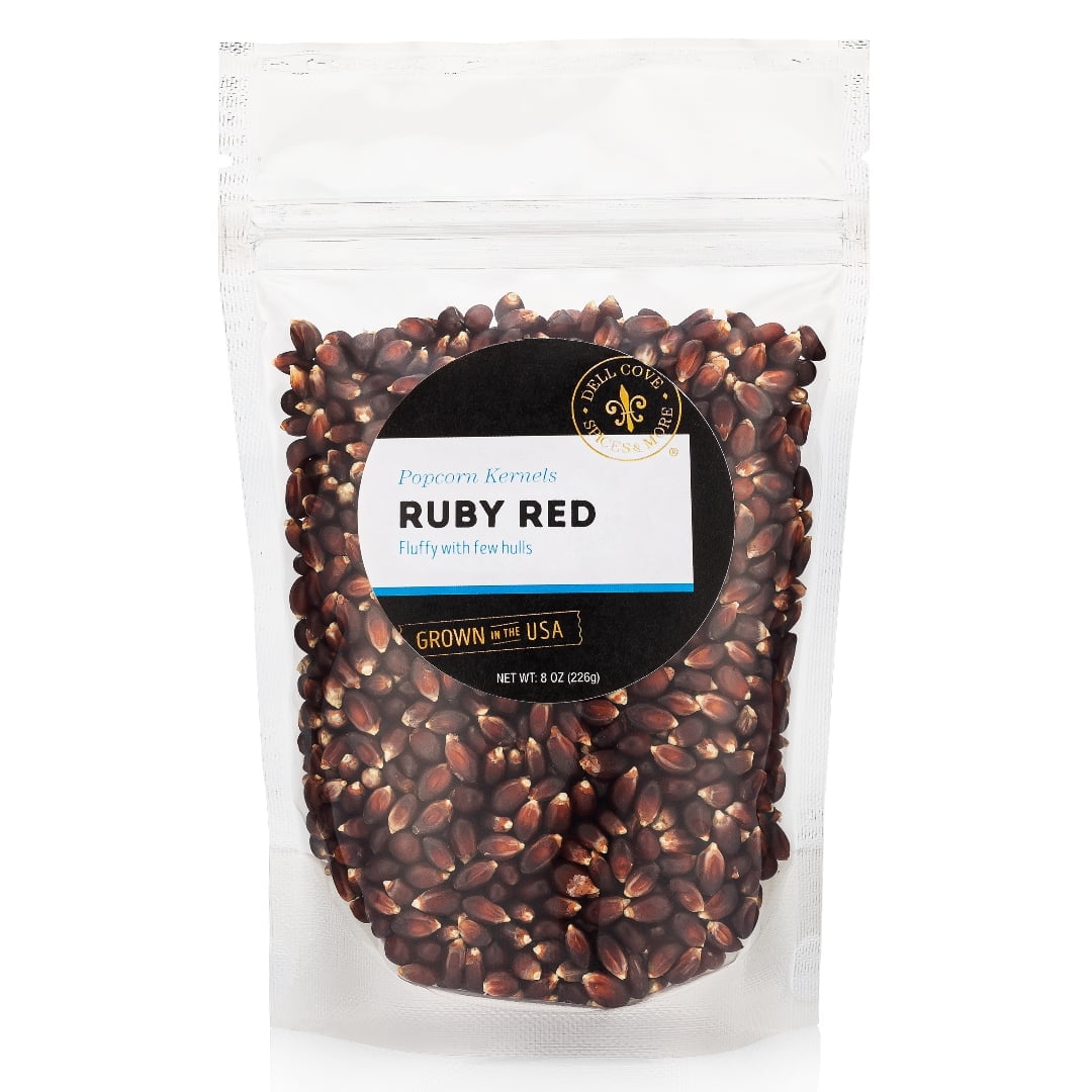 Ruby Red Popcorn Kernels - Best Gourmet Popcorn for Home Movie Nights ...