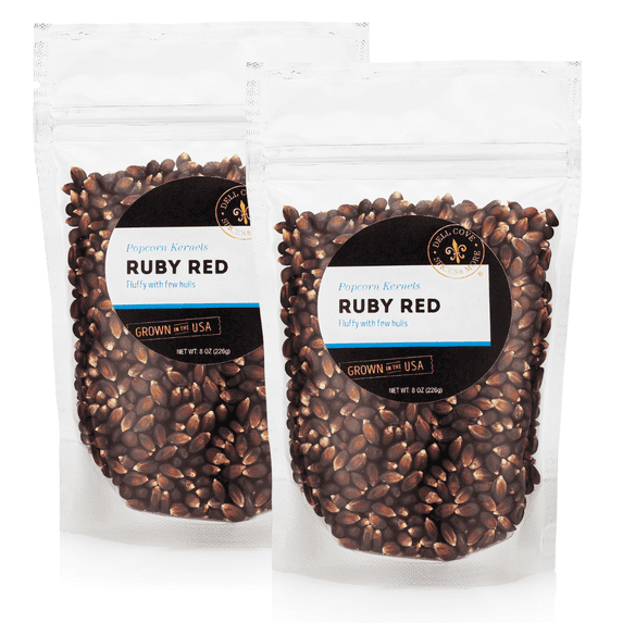 Dell Cove Spices Ruby Red Popcorn Kernels, 1 lb Bag, 64 Cups - Walmart.com