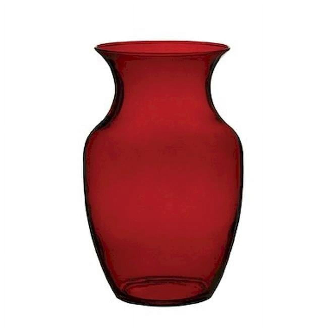 Ruby Red Rose Vase - Walmart.com