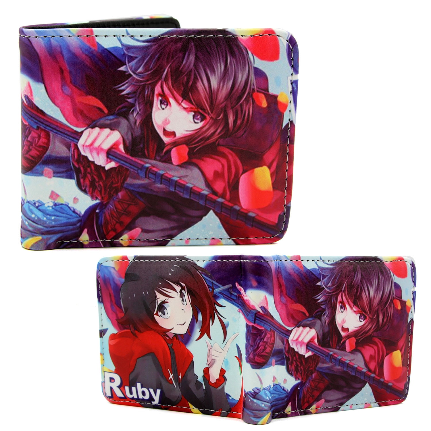 Ruby Rose - RWBY 4x5" Bi-Fold Wallet - Walmart.com