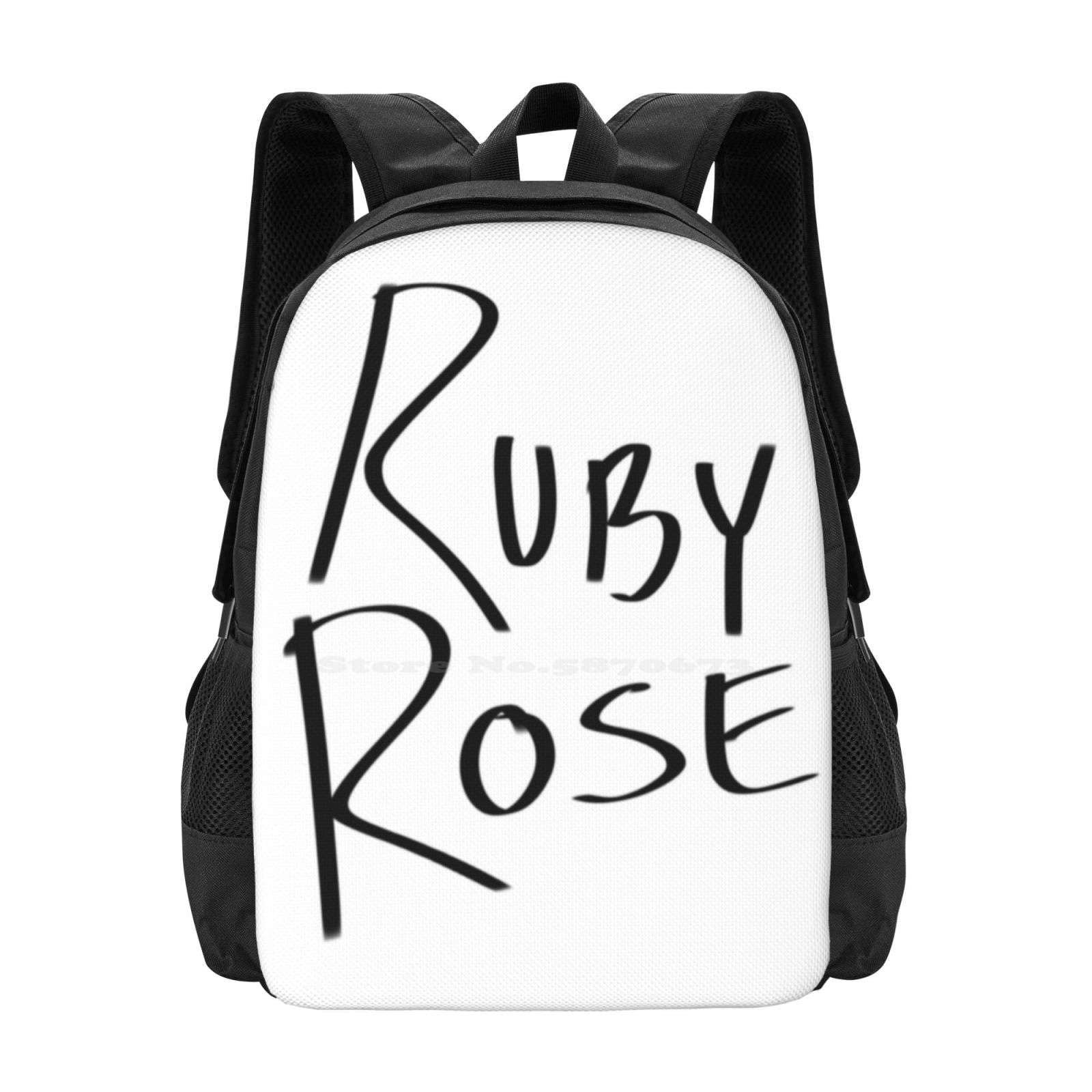Ruby Rose Signature Bags For Teenage Laptop Travel Bags Ruby Rose Ruby Rose Ruby Rose Name Ruby ...