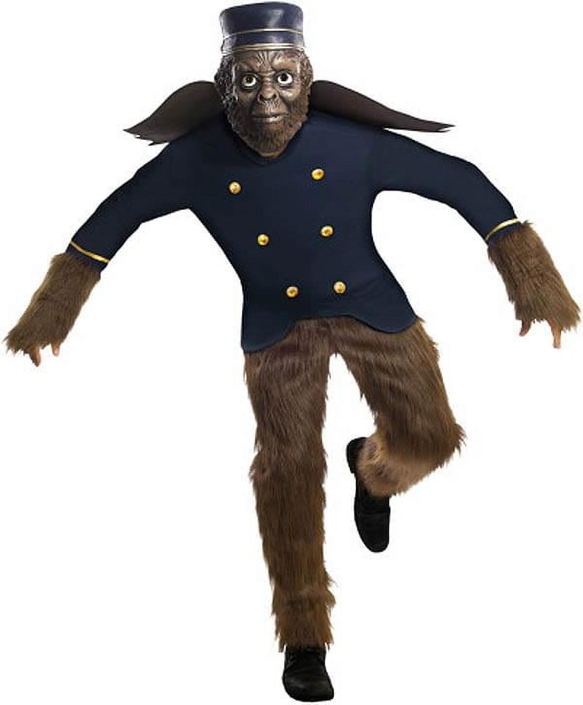 Adults Mens Wizard Oz Great Powerful Deluxe Finley Monkey Costume Large ...