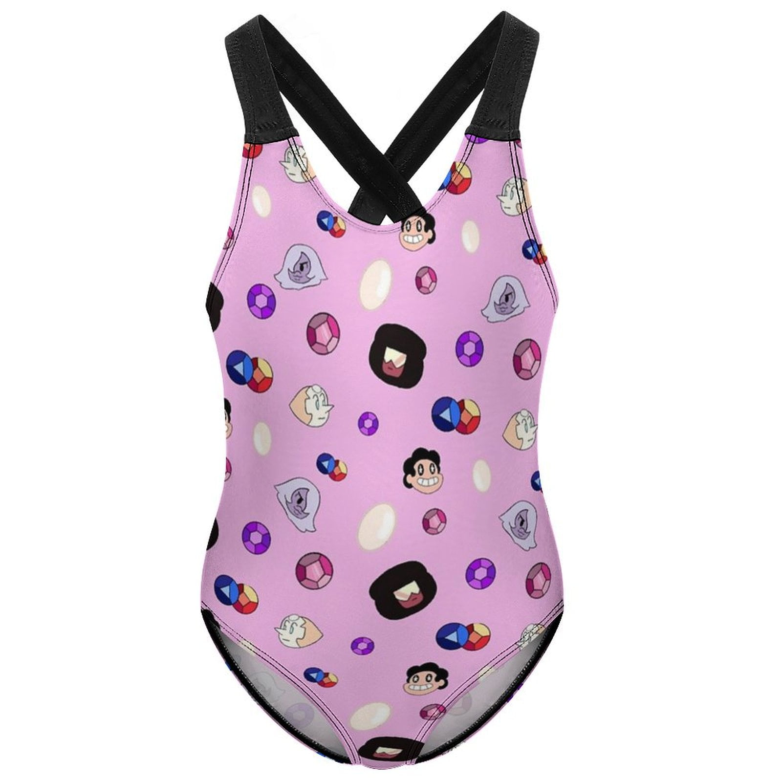Ruby Steven Universe Cartoon Children's One-piece Swimsuit Summer Girl ...