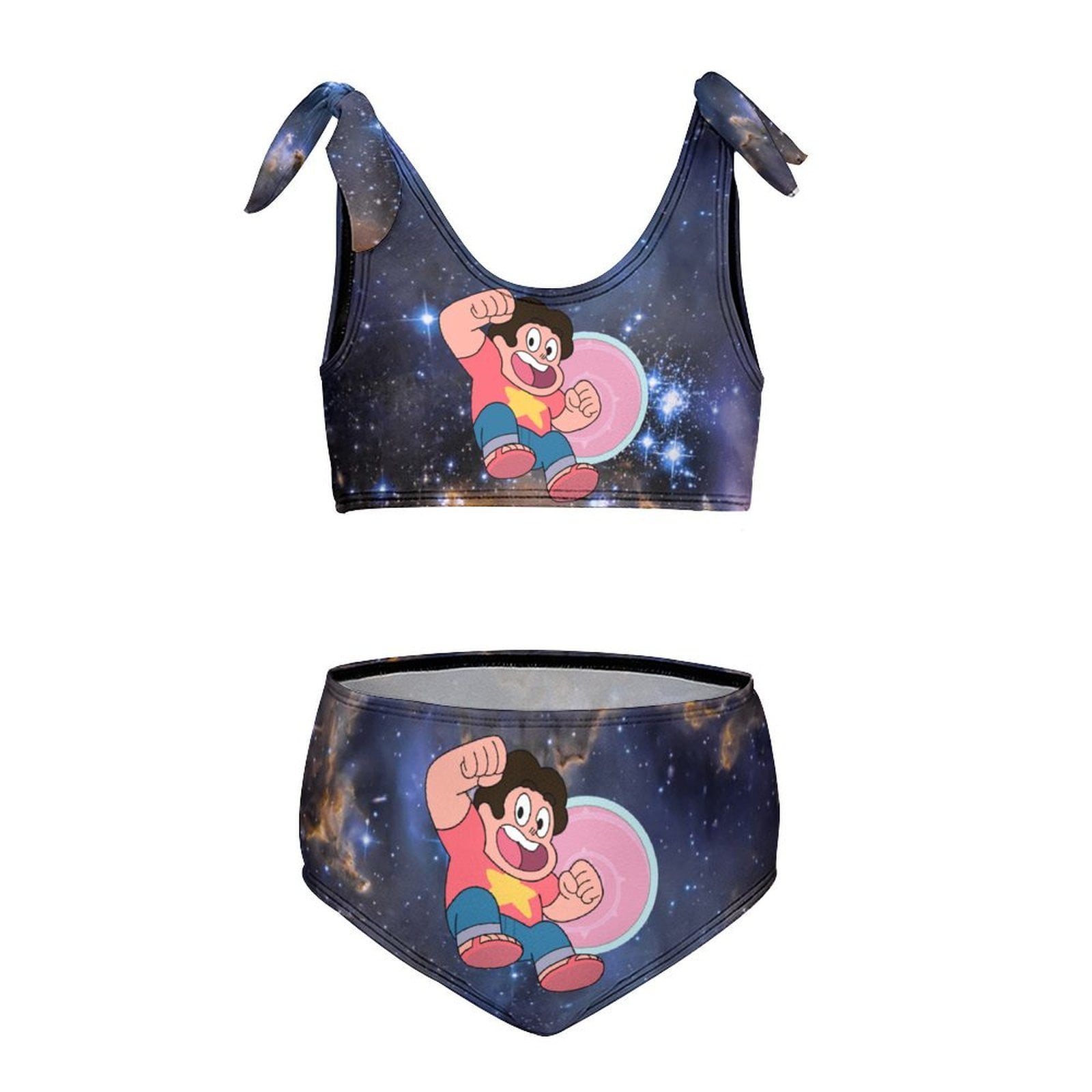 Ruby Steven Universe Girls Swimsuits Set 2pcs Summer Holiday Bathing ...