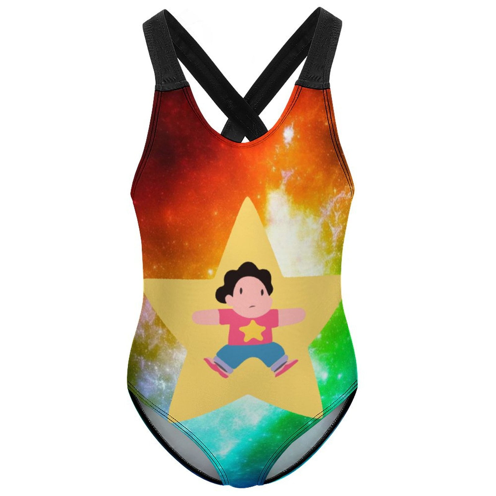Ruby Steven Universe Star Children's One-piece Swimsuit Summer Girl's ...