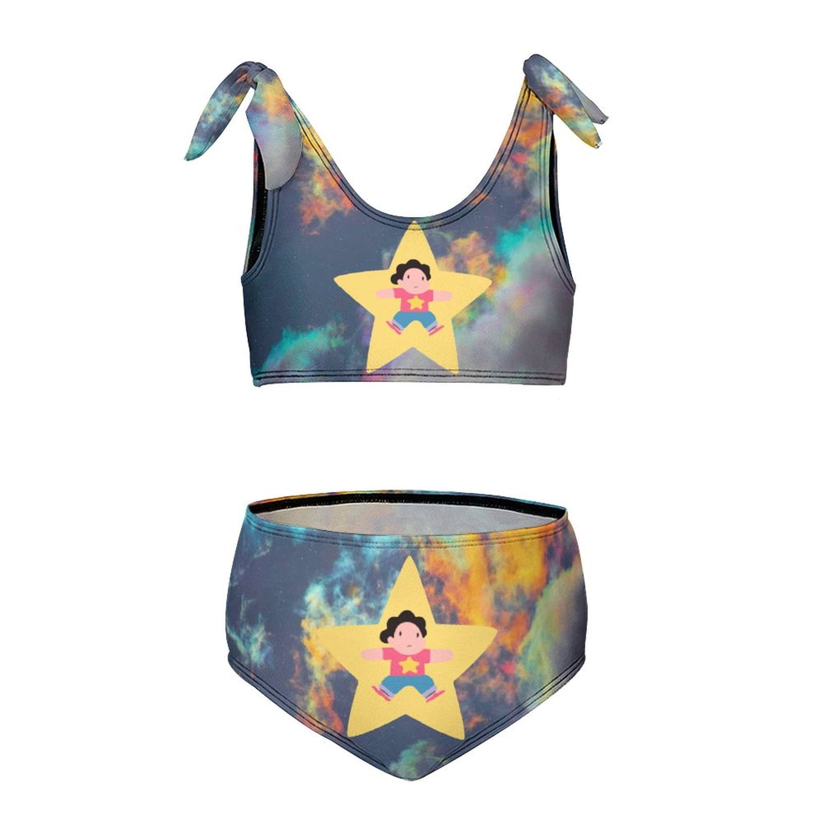 Ruby Steven Universe Star Girls Swimsuits Set 2pcs Summer Holiday ...