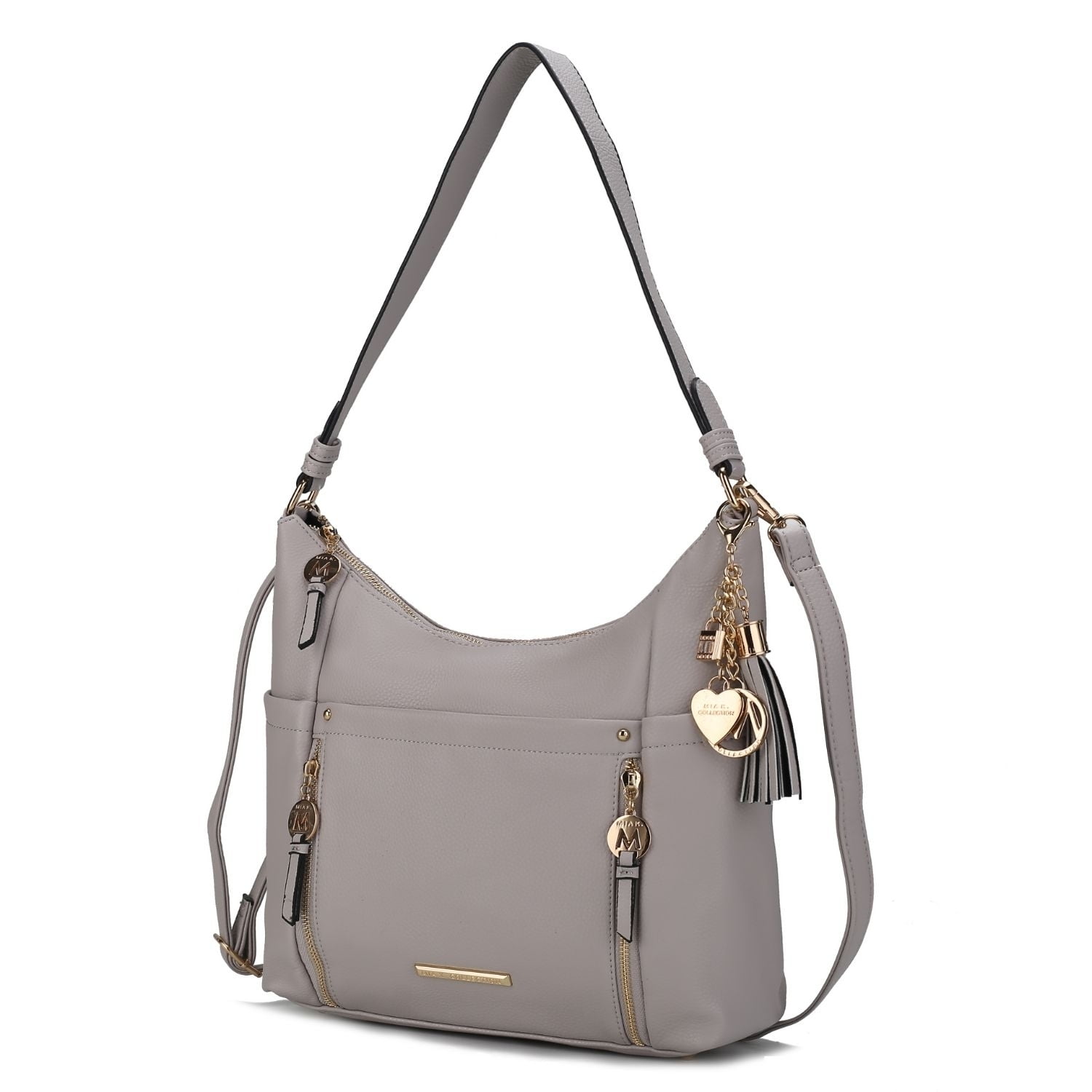 Ruby Vegan Leather Womens Shoulder Bag by Mia K - Walmart.com