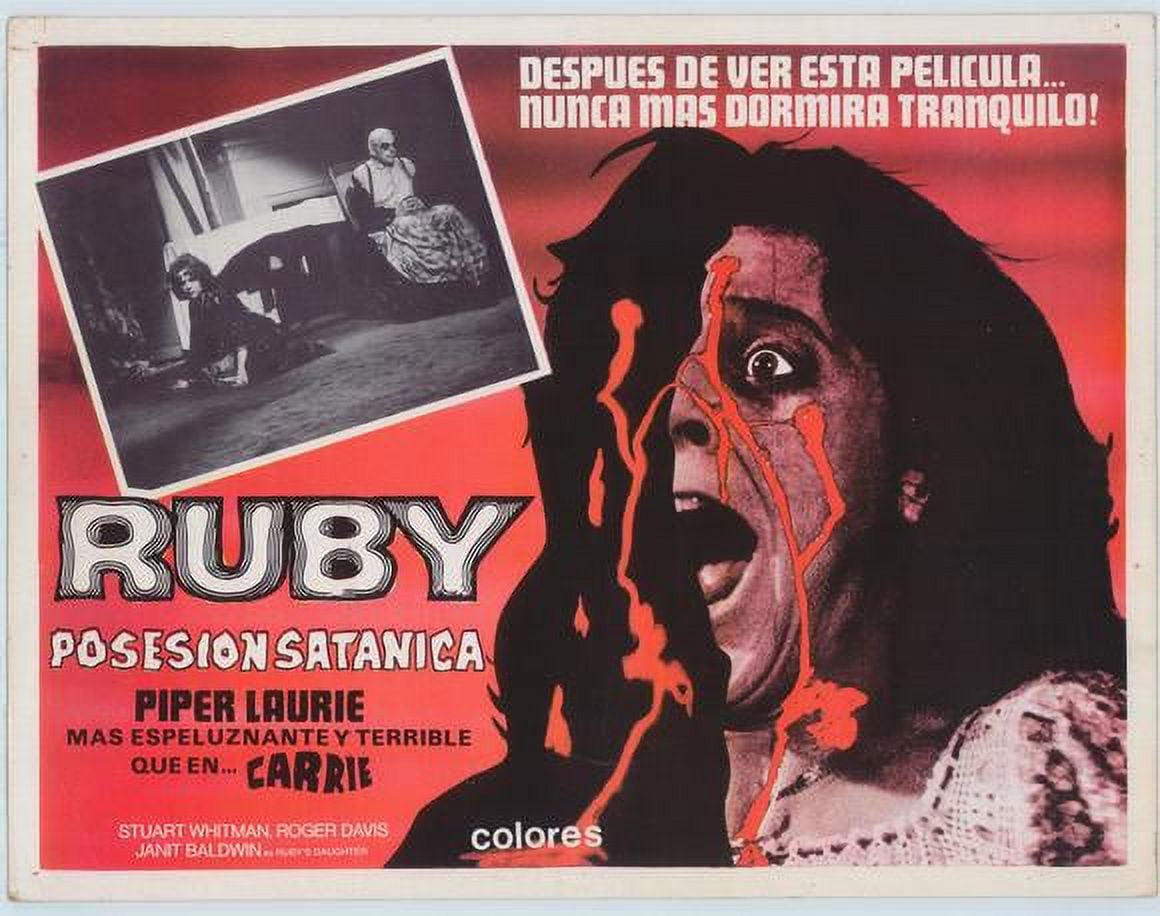 Ruby - movie POSTER (Half Sheet Style A) (22" x 28") (1977) - Walmart.com