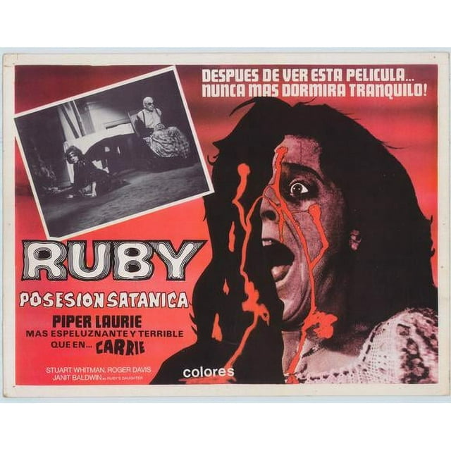 Ruby - movie POSTER (Half Sheet Style A) (22" x 28") (1977) - Walmart.com