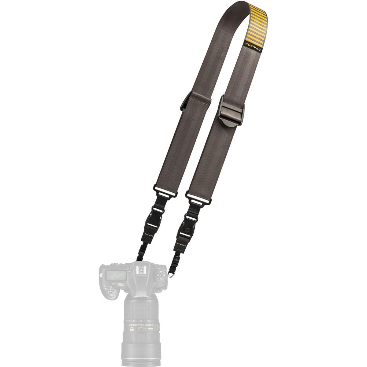 RucPac Slide Camera Strap, Gray/Gold - Walmart.com