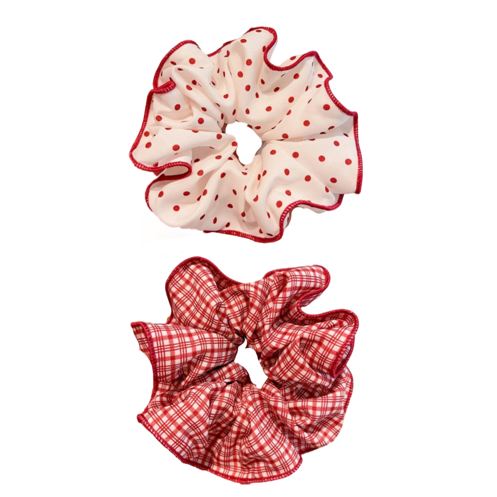 Ruched Hair Scrunchies Thick Oversized Hair Scrunchy Elegant Hair Rope ...