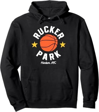 Rucker Park Harlem NYC Streetball Basketball Pickup Games Pullover ...