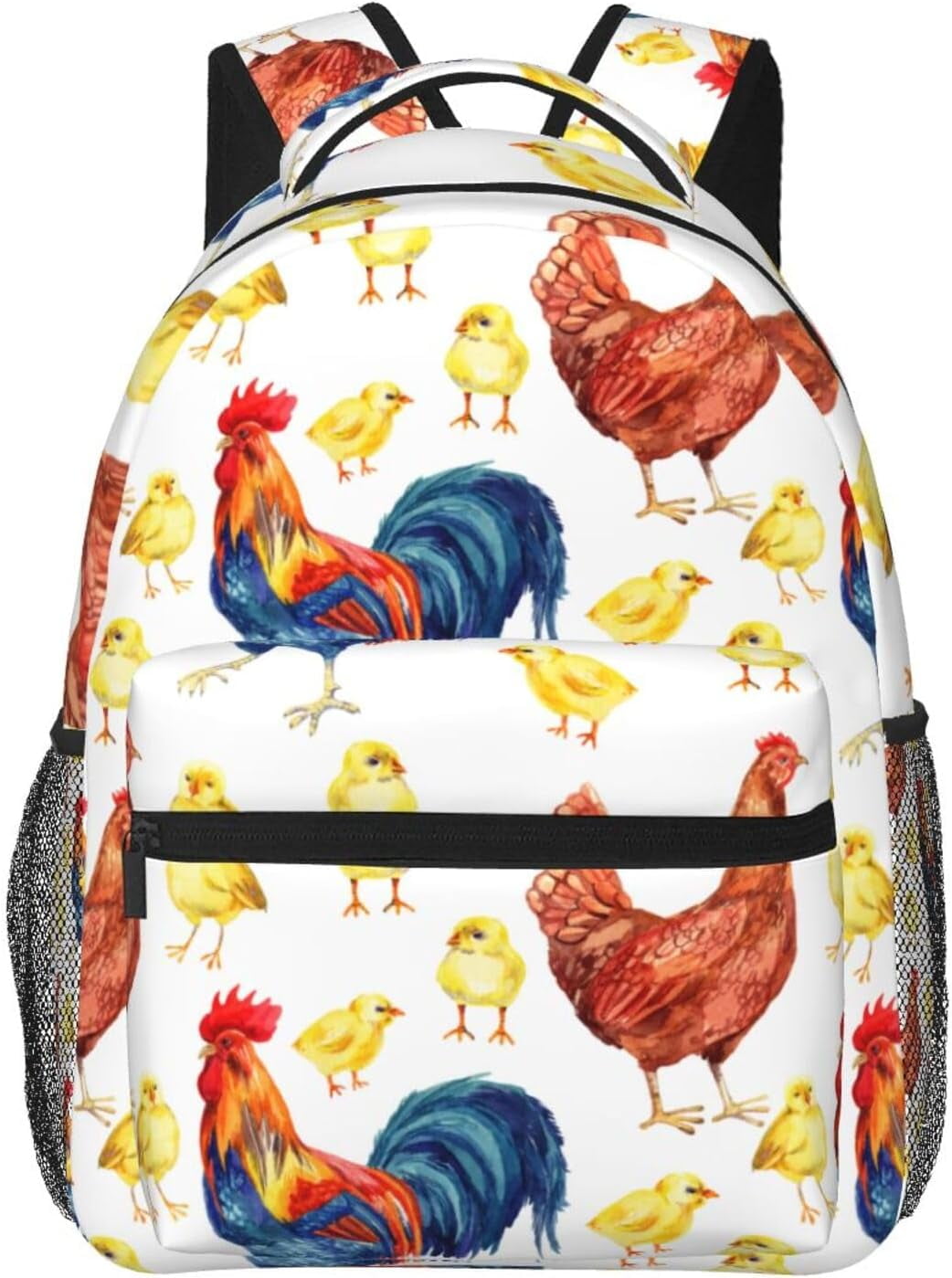 Rucksack Anti-Theft Multipurpose Big Capacity Carry On Bag - Cute Hen ...