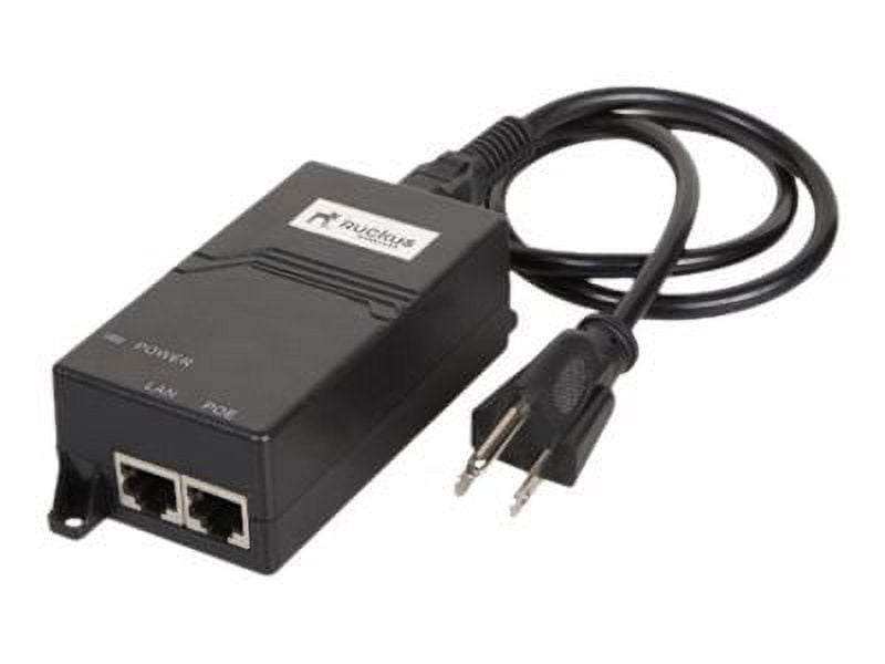 Ruckus PoE Adapter - PoE injector - AC 100-240 V - 24 Watt - output ...
