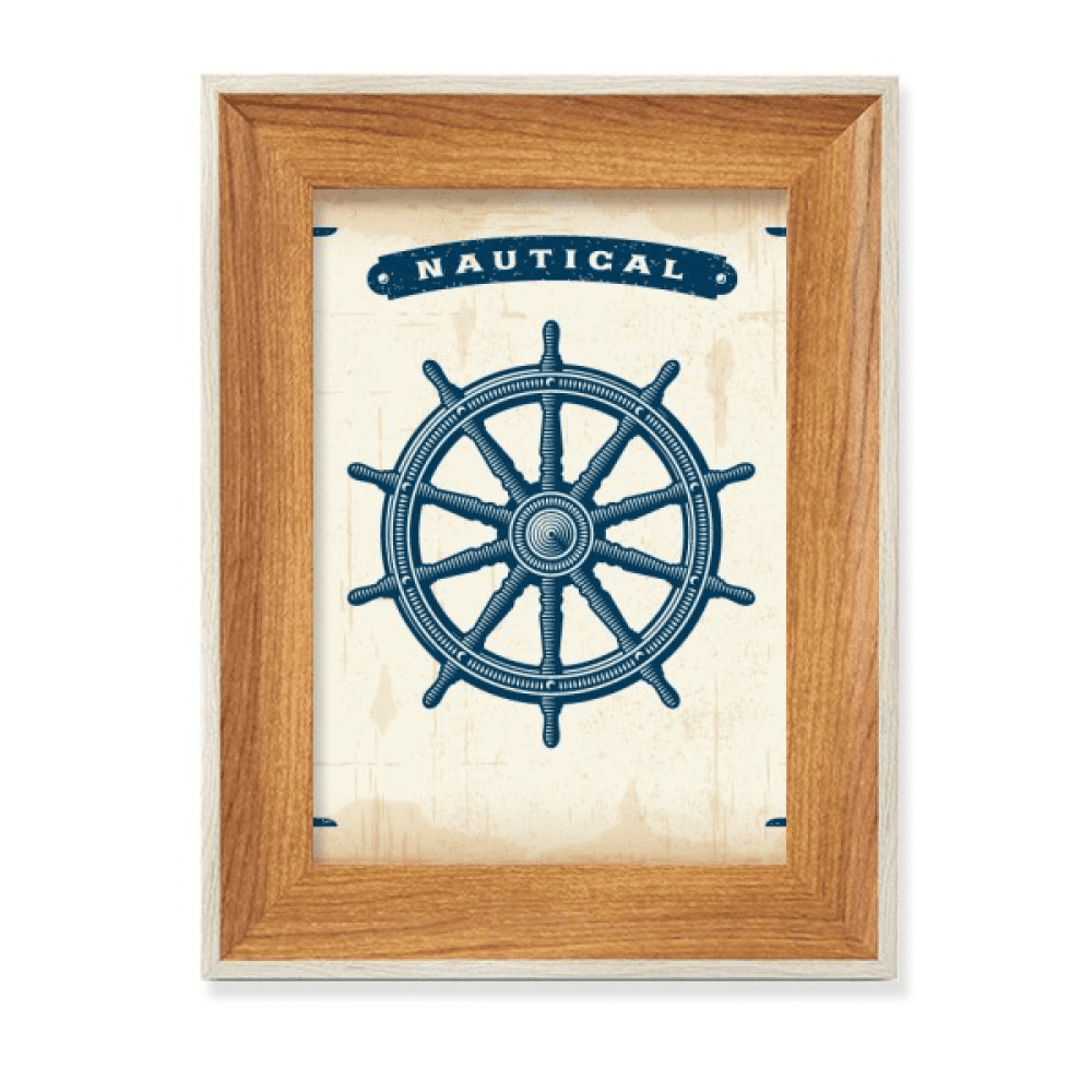 Rudder Exploration Military Ocean Army Desktop Wooden Photo Frame ...