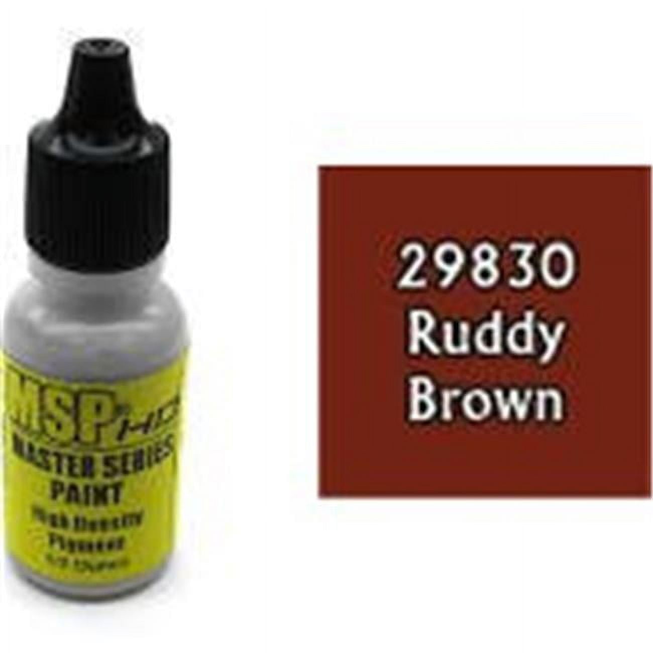 Ruddy Brown High Density Master Series Hobby Paint .5oz Dropper Bottle ...