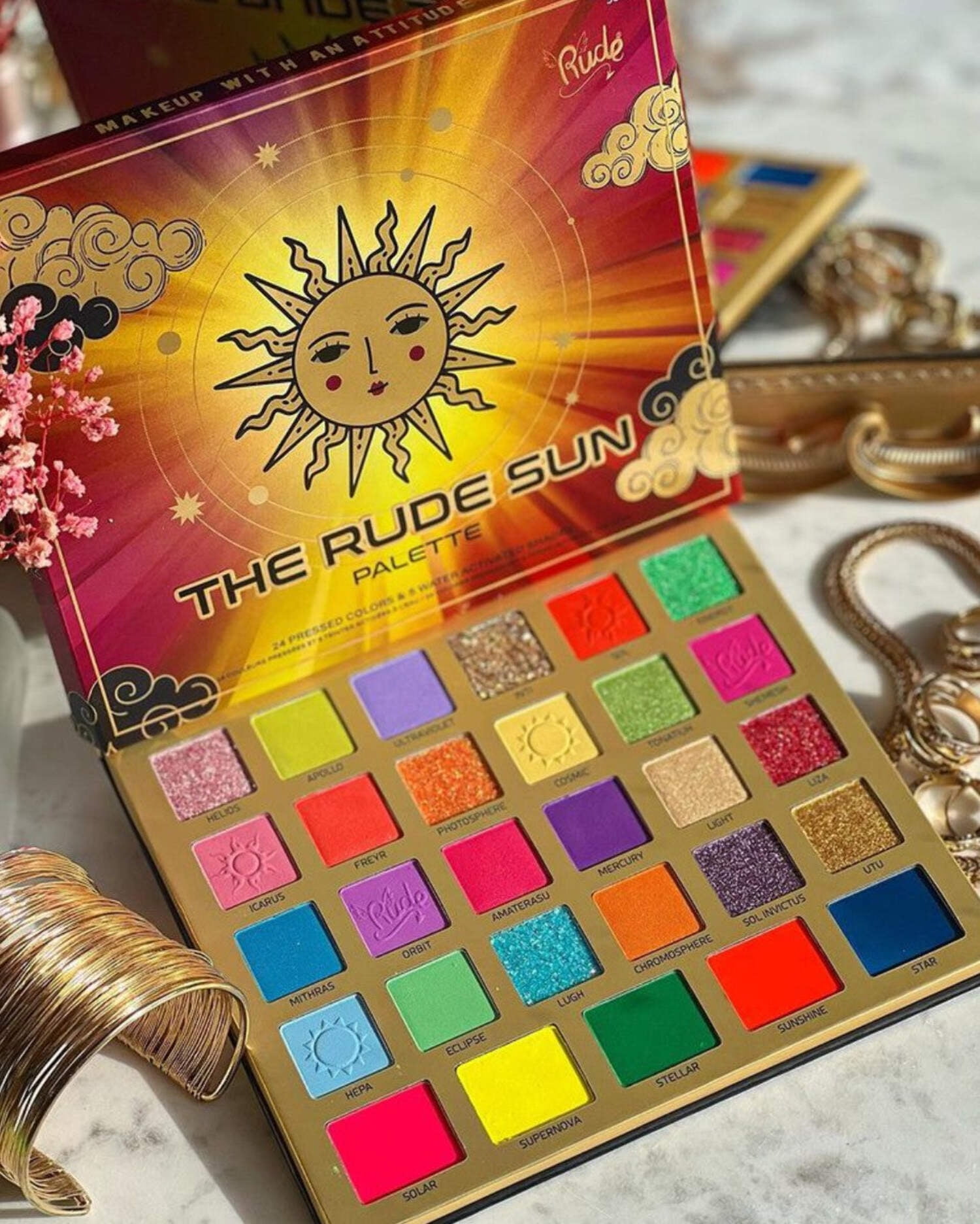Rude Cosmetics The Rude Sun Palette , 1.28 oz Eye Shadow - Walmart.com