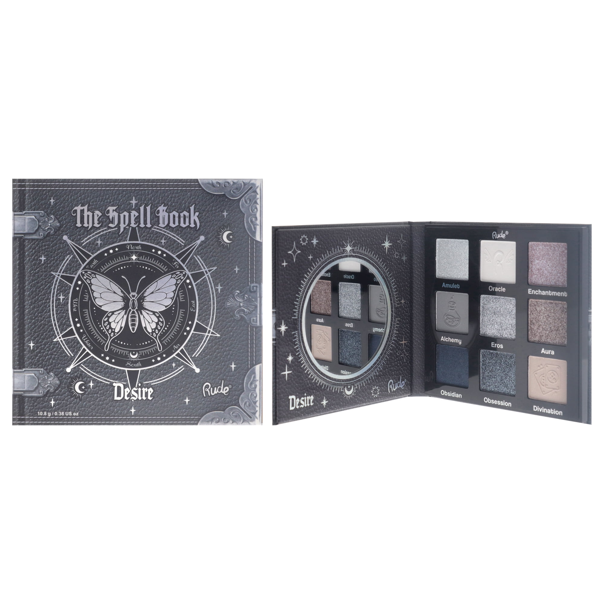Rude Cosmetics The Spell Book Palette - Desire , 0.38 oz Eye Shadow ...