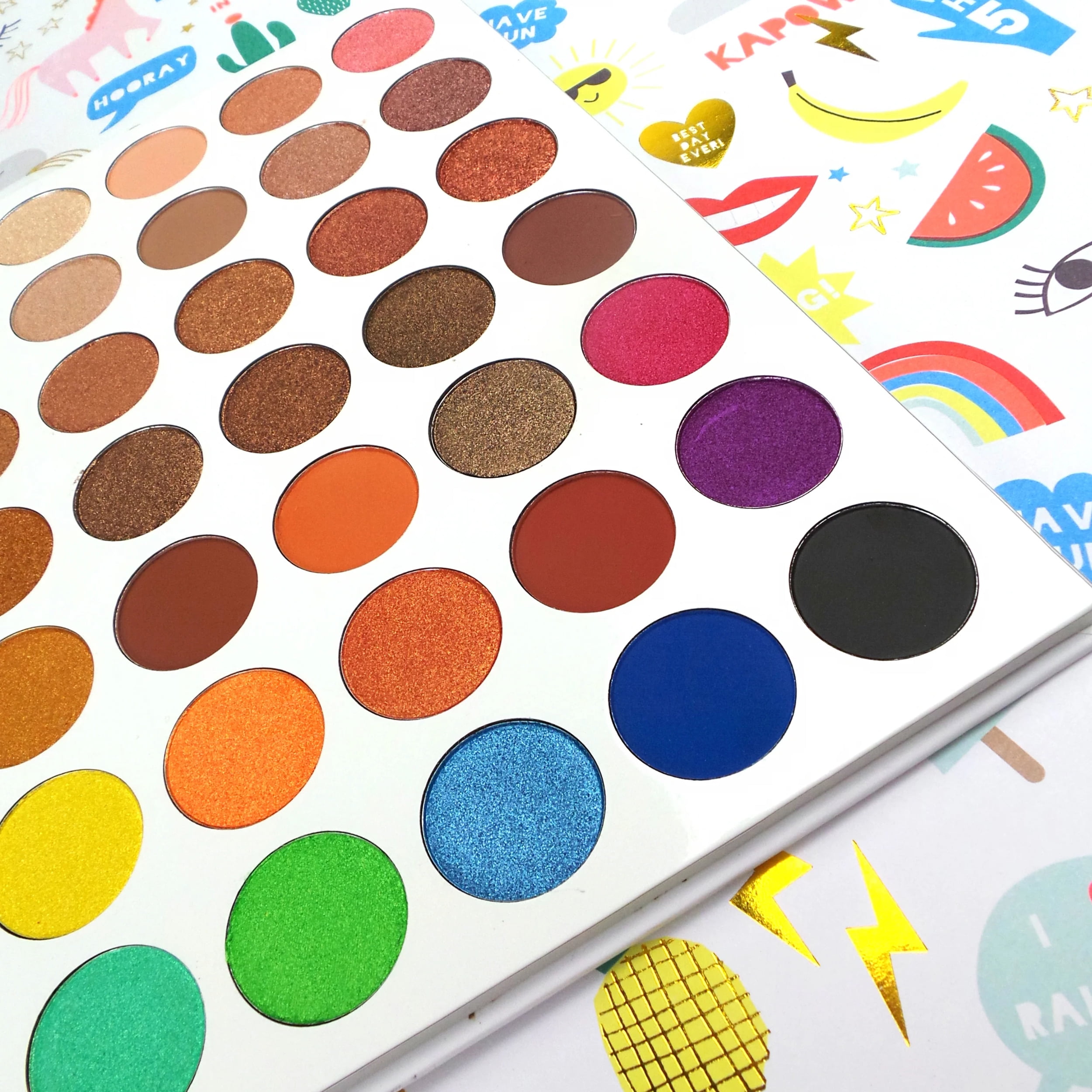 Rude Cosmetics Twinkle In Her 35 Eyeshadows Palette - Book 1 , 1.34 oz ...