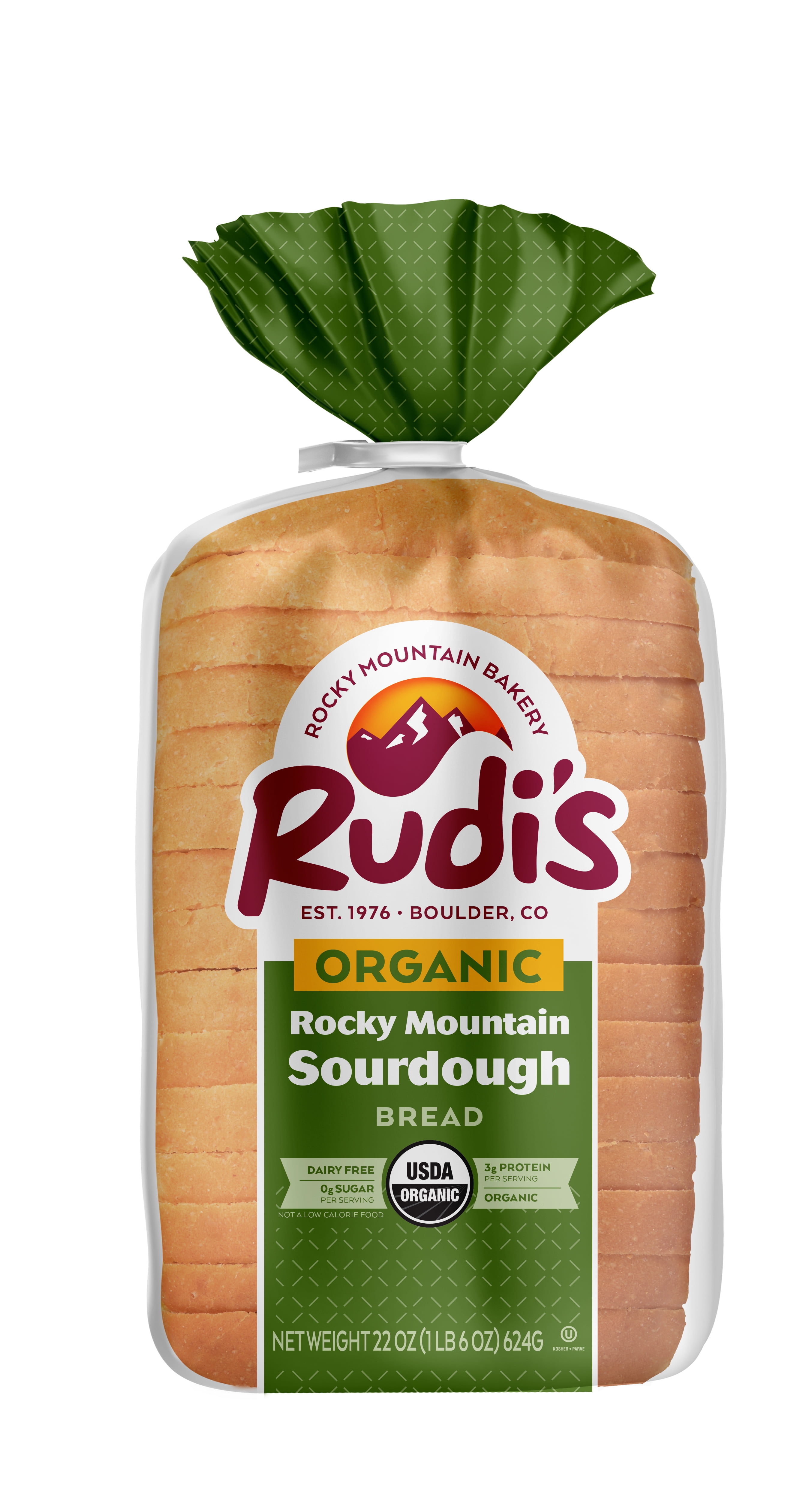 Rudi's Organic Rocky Mountain Sourdough Bread - Walmart.com