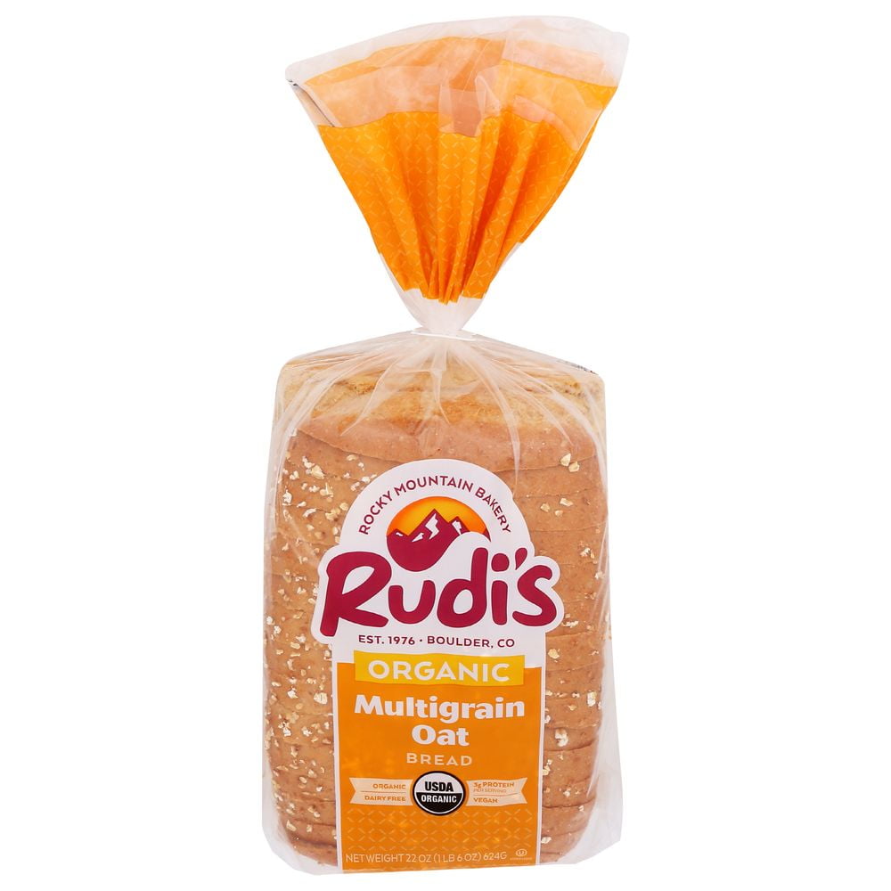 Rudis Organic Multigrain Oat Sandwich Bread, 22 Ounce -- 8 per case ...
