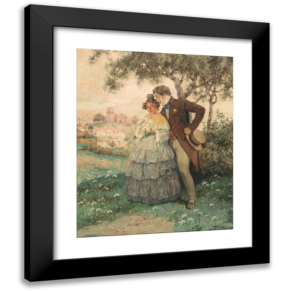 Rudolf Alfred Höger 15x18 Black Modern Framed Museum Art Print Titled ...