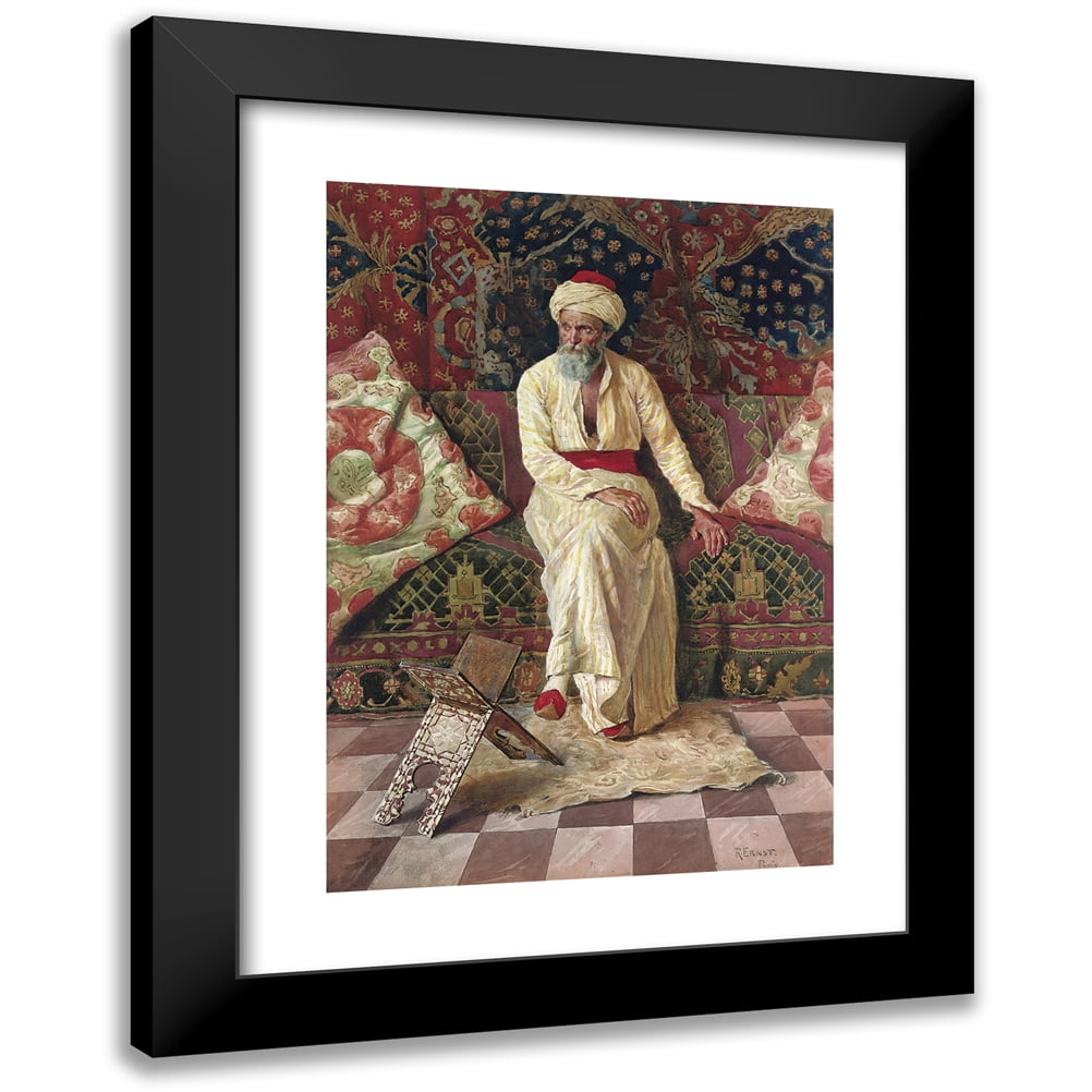 Rudolf Ernst 11x14 Black Modern Framed Museum Art Print Titled - A ...