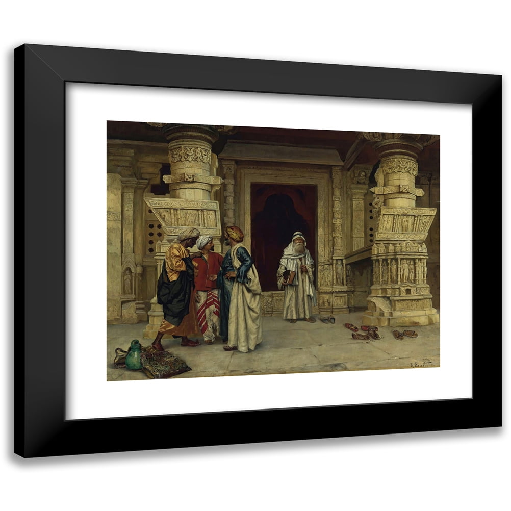 Rudolf Ernst 14x12 Black Modern Framed Museum Art Print Titled ...