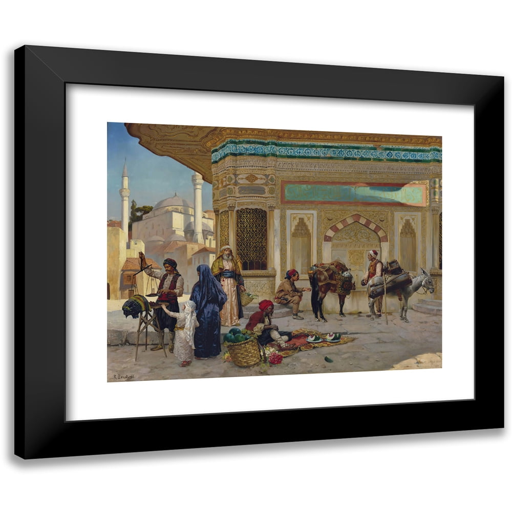 Rudolf Ernst 14x12 Black Modern Framed Museum Art Print Titled - The ...