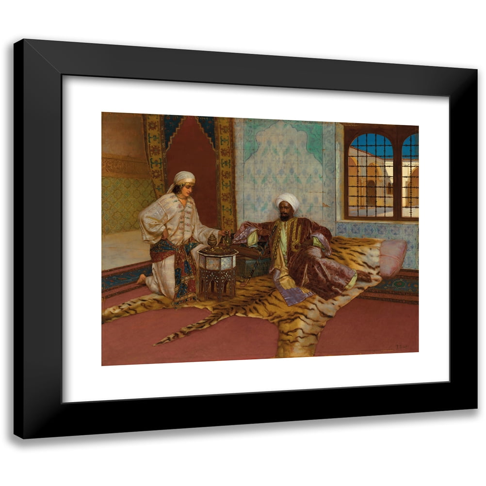 Rudolf Ernst 14x12 Black Modern Framed Museum Art Print Titled - The ...