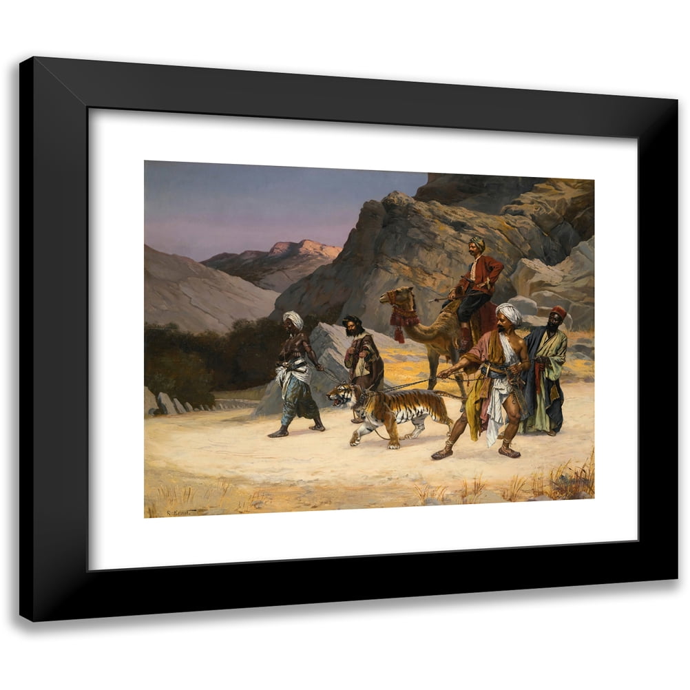 Rudolf Ernst 18x15 Black Modern Framed Museum Art Print Titled - A ...