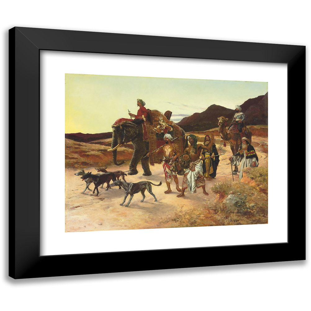 Rudolf Ernst 24x20 Black Modern Framed Museum Art Print Titled - The ...