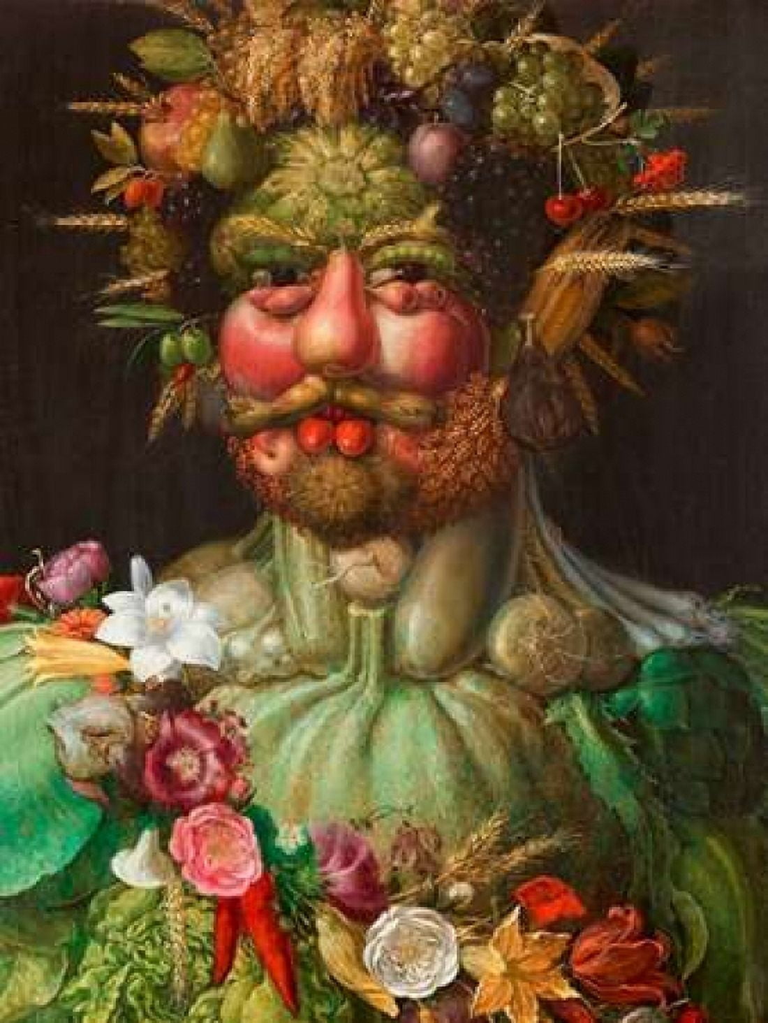 Rudolf II of Habsburg as Vertumnus Poster Print by Giuseppe Arcimboldo ...