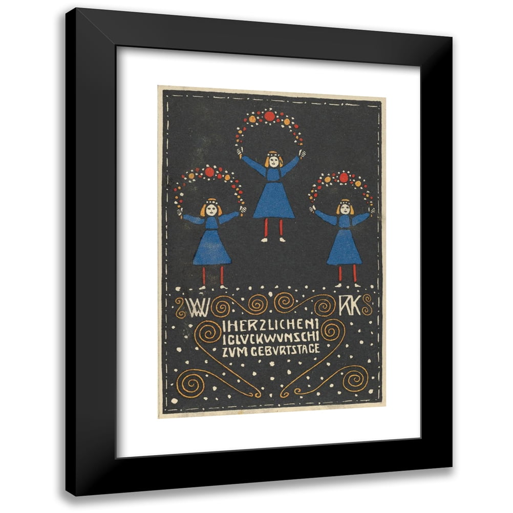 Rudolf Kalvach 11x14 Black Modern Framed Museum Art Print Titled ...