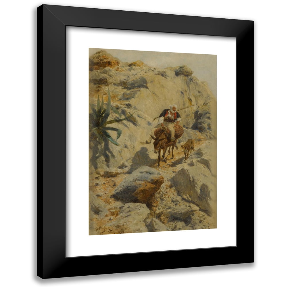 Rudolf Otto Ottenfeld 17x24 Black Modern Framed Museum Art Print Titled ...