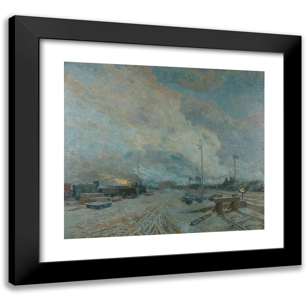 Rudolf Quittner 22x20 Black Modern Framed Museum Art Print Titled ...