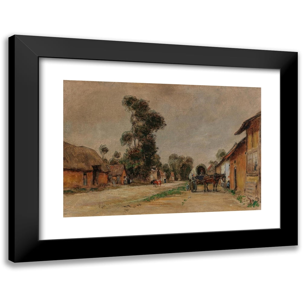 Rudolf Ribarz 18x14 Black Modern Framed Museum Art Print Titled ...